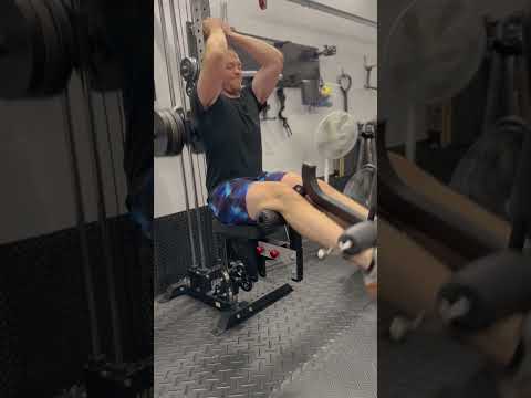Leg extension attachment for the Bells of Steel wall tower by @porter_physed on IG