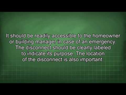 Main Service Disconnect Code Prince William County Explained