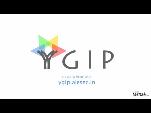 YGIP Promotional Video for AIESEC India