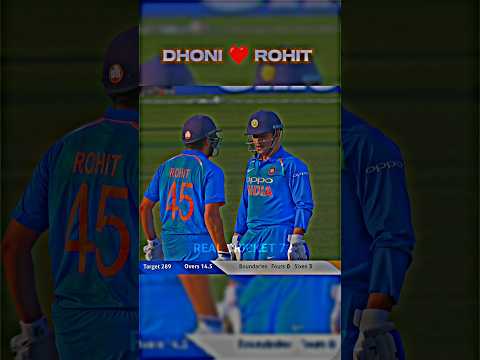 Dhoni x Rohit 😈#shorts #shortsfeed #shortvideo #cricket #dhoni #rohitsharma #trending