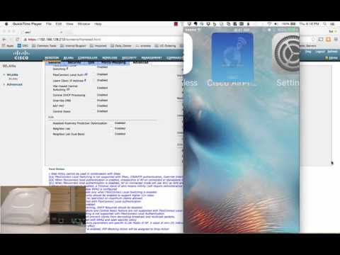 Cisco Air Provision for iPhone iOS