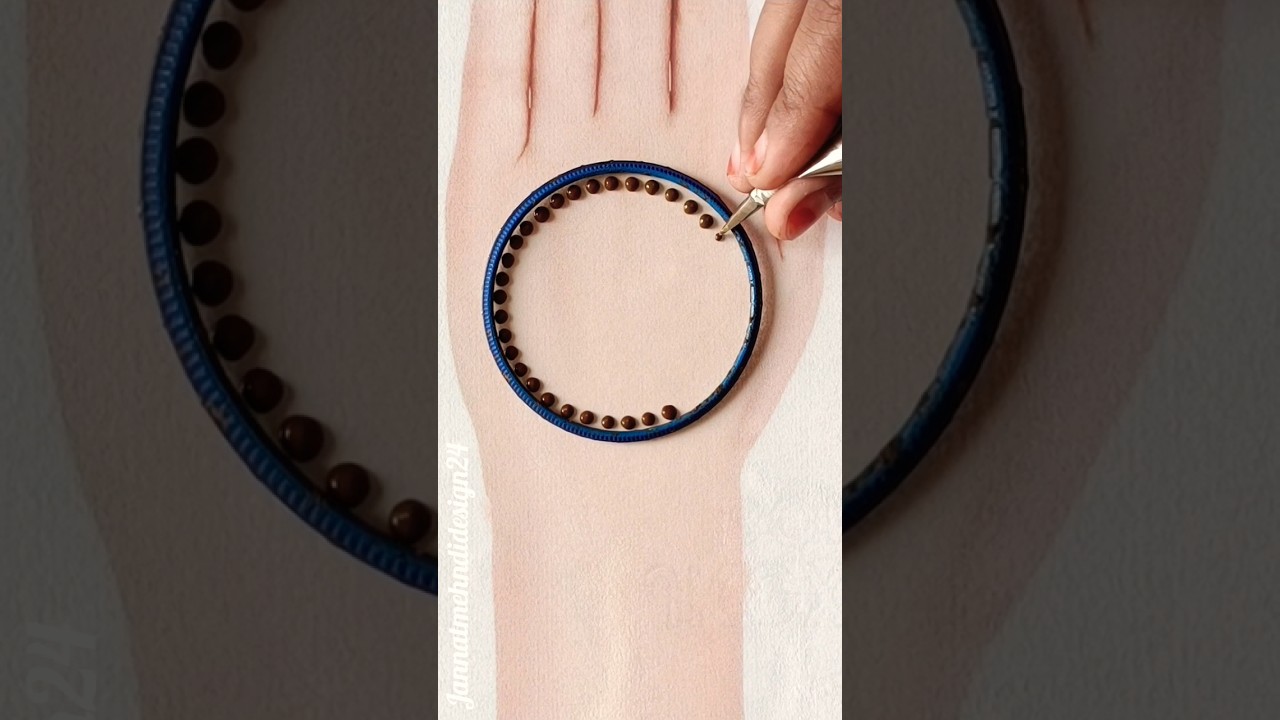 Very Easy Bengals Mehndi Design Trick 😍🫶#mehndidesigns #youtubeshorts #mehandi #easymehndi #viral