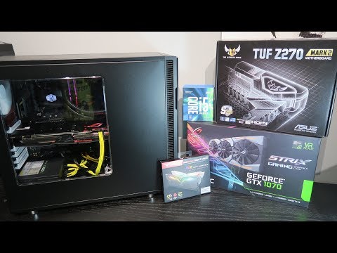 Timelapse Build - Fractal Design Define R5 Titanium (mid-range build)