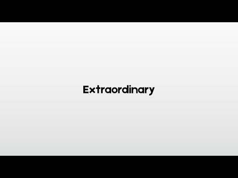 How to correctly pronounce ‘Extraordinary’. #learnenglish #vocabulary #shorts #youtubechamps