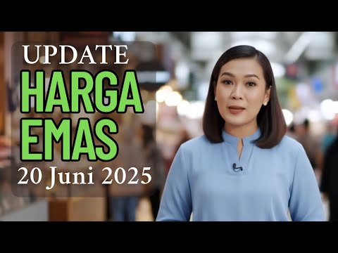 Harga Emas Antam Hari Ini Tergerus Tipis (20 Juni 2025)