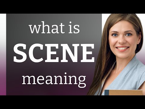 Scene — what is SCENE definition