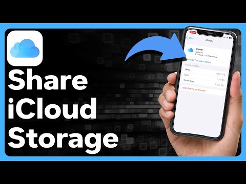 How To Share iCloud Storage