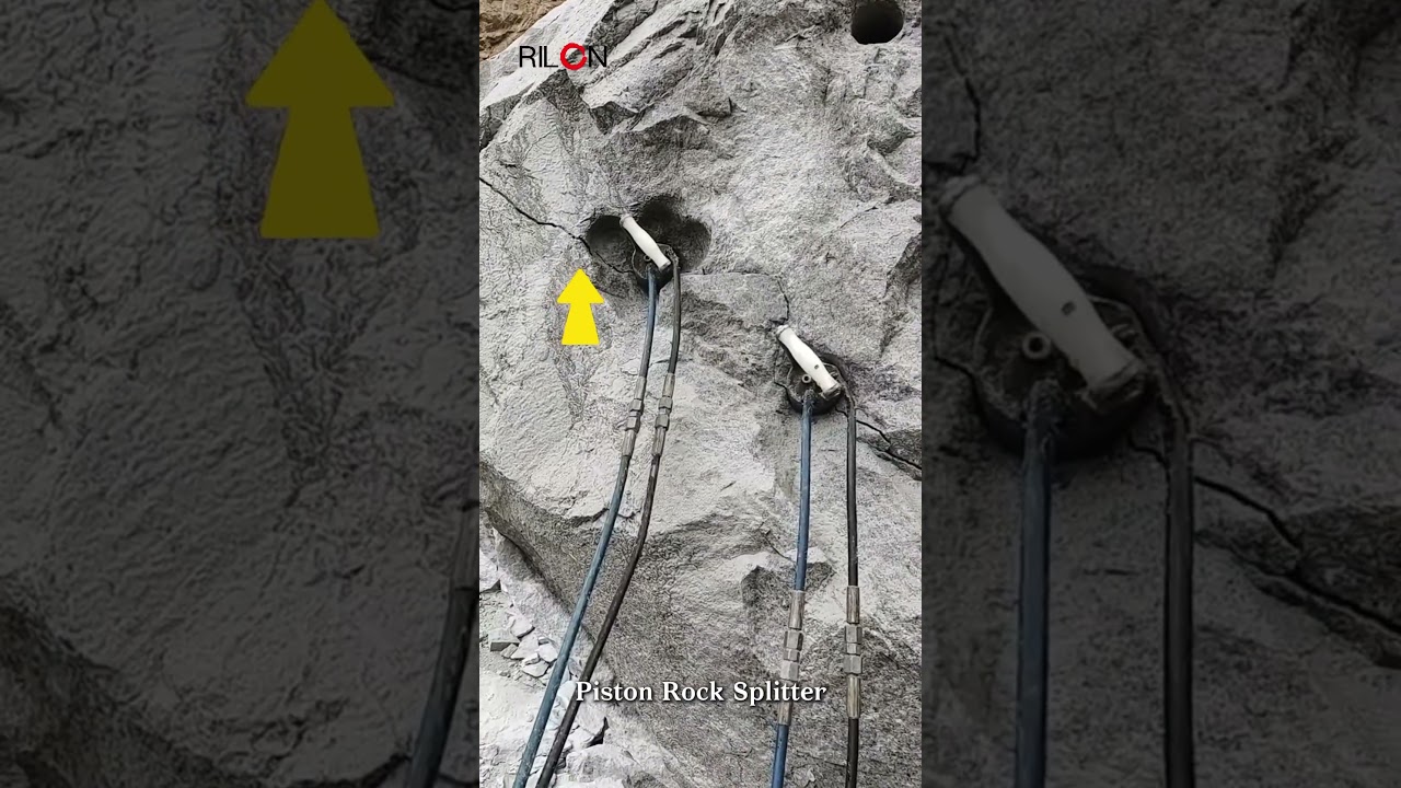 RILON-piston rock splitter with high efficiency for breaking rocks