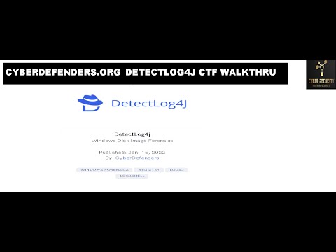 Cyberdefenders.org DetectLog4J CTF Walkthrough