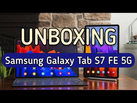 Unboxing Samsung Galaxy Tab S7 FE 5G