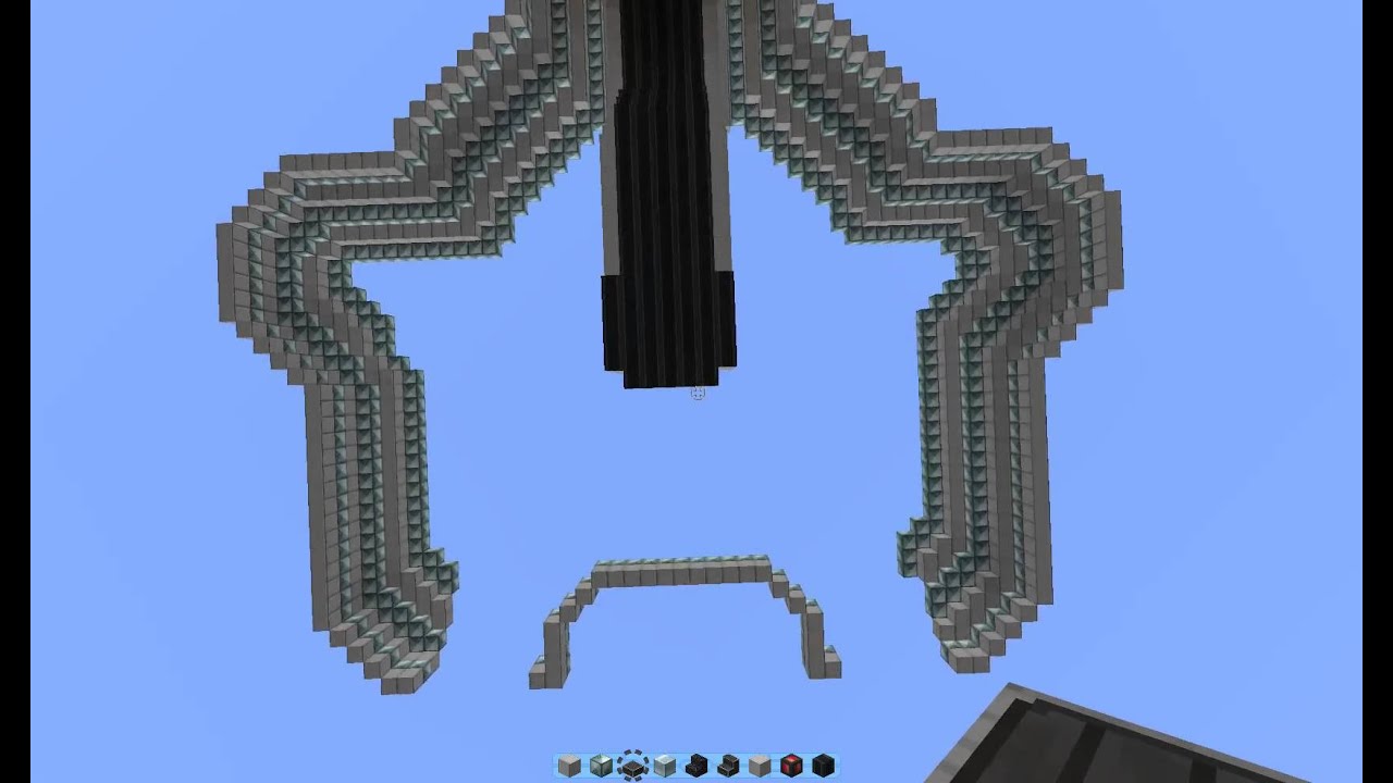 Minecraft building a spaceship E4