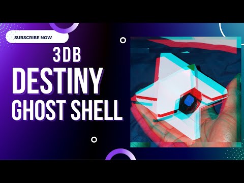 Destiny Ghost Shell 3d printed