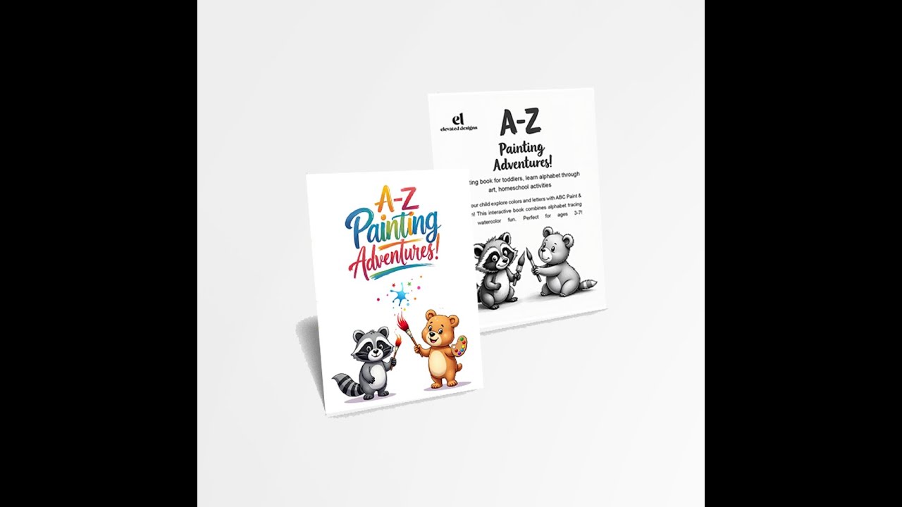 ABC Learning Book for Kids – Printable PDF for Toddlers & Preschoolers
