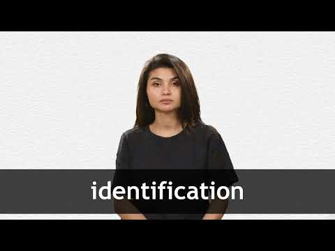 IDENTIFICATION definition and meaning | Collins English Dictionary