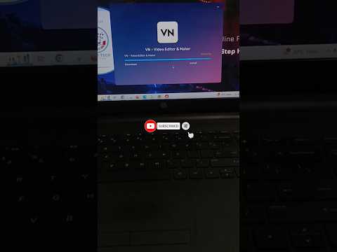 how to download vn video editor on pc || vn app pc me kaise download kare #shorts