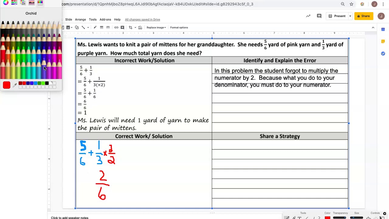 Error Analysis Problem #2