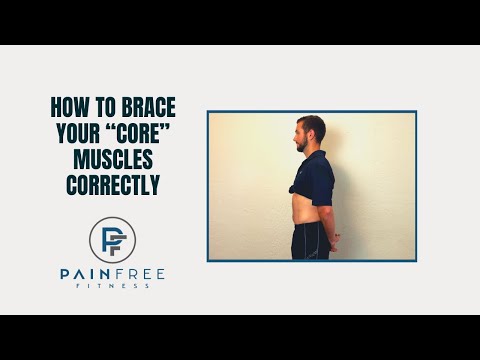 How To Brace Your “Core” Muscles Correctly (Back Strength)