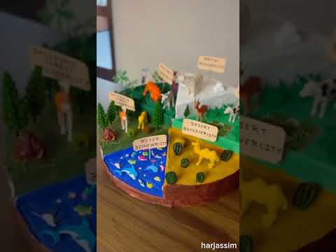 biodiversity model project||ecosystem model || simple and easy project #biodiversity@Harjassim