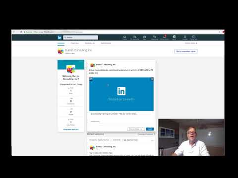 LinkedIn Showcase Page Post Sharing