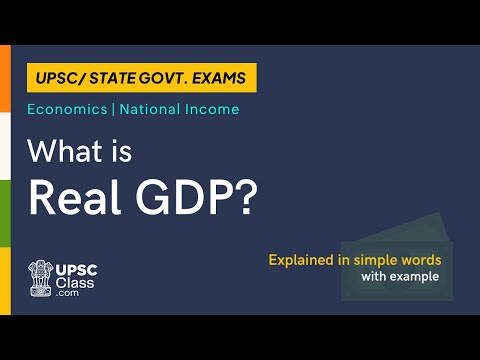 What is Real GDP?