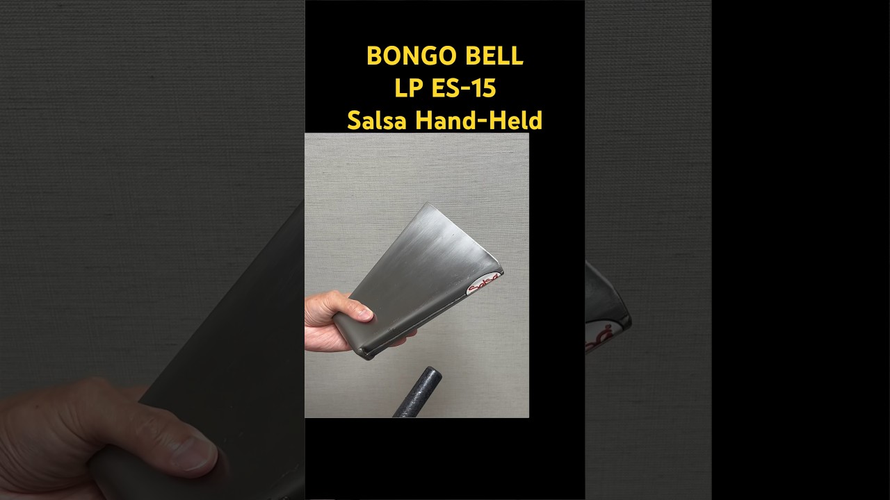 BONGO BELL LP ES-15 Salsa Hand-Held Barrio / Bongo Cowbell