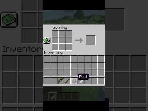 How to make a bow and arrow in Minecraft FAST