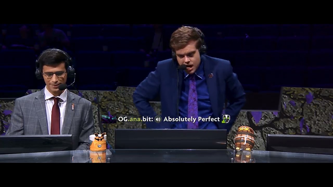 ODPixel: Absolutely Perfect matches ingame chatwheel | True Sight The International 2019