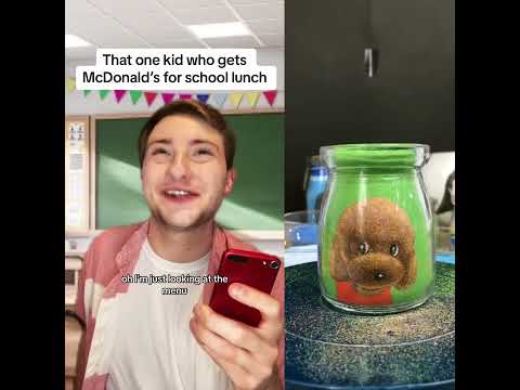 That one kid who gets mcdonalds brought for lunch #greenscreen #school #pov #nostalgia #shorts