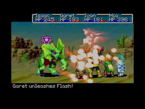 Golden Sun Boss Battles (10/14) - Storm Lizard