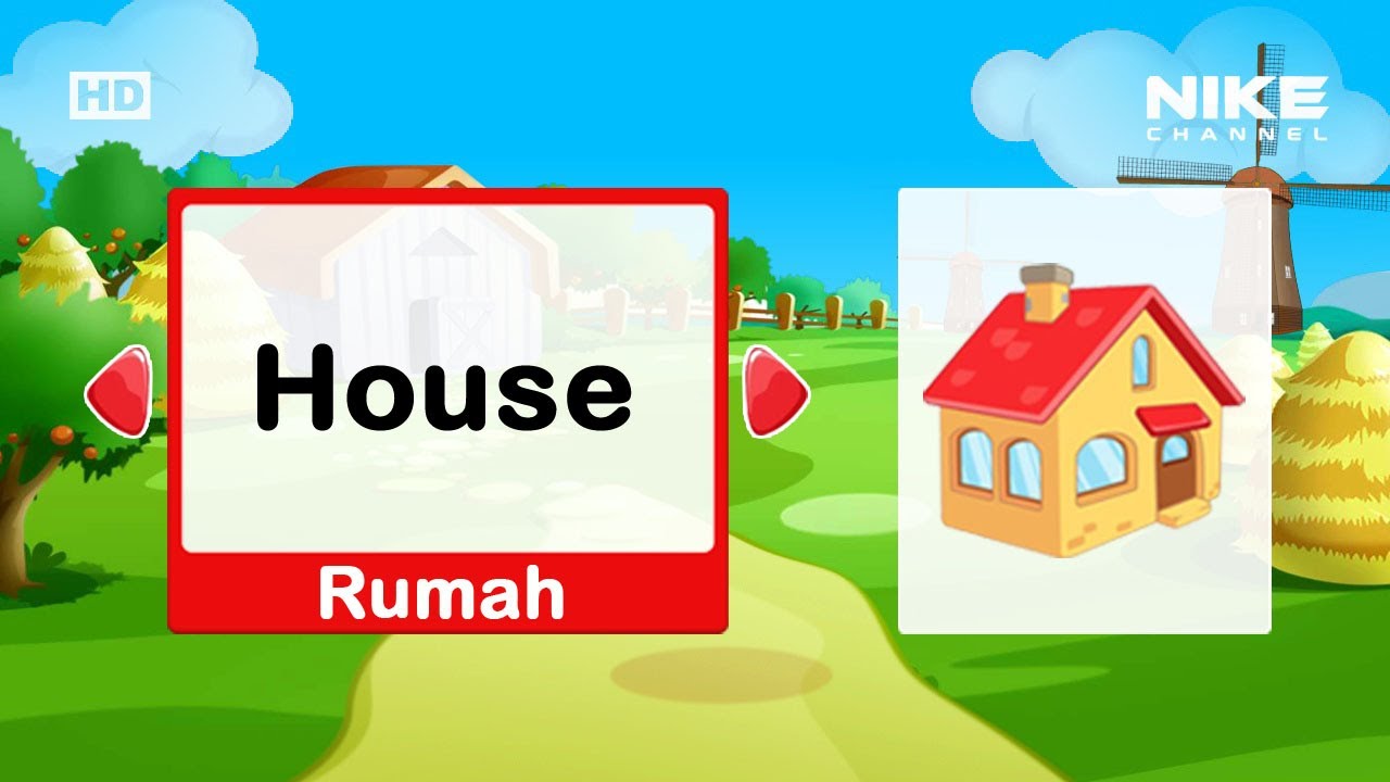 BAHASA Inggris Untuk Anak (PAUD TK SD) ● Mengenal Benda di Rumah & Sekolah