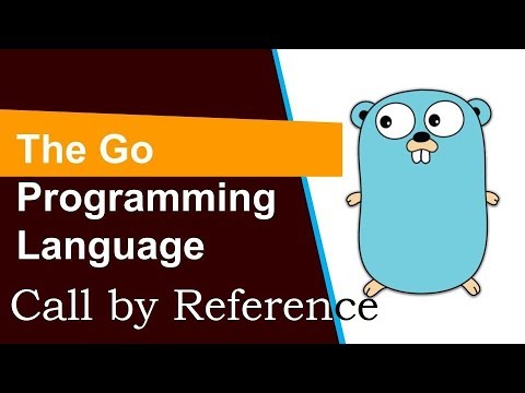 Learn Go programming Tutorial 17 Call by reference हिन्दी - Mind Luster