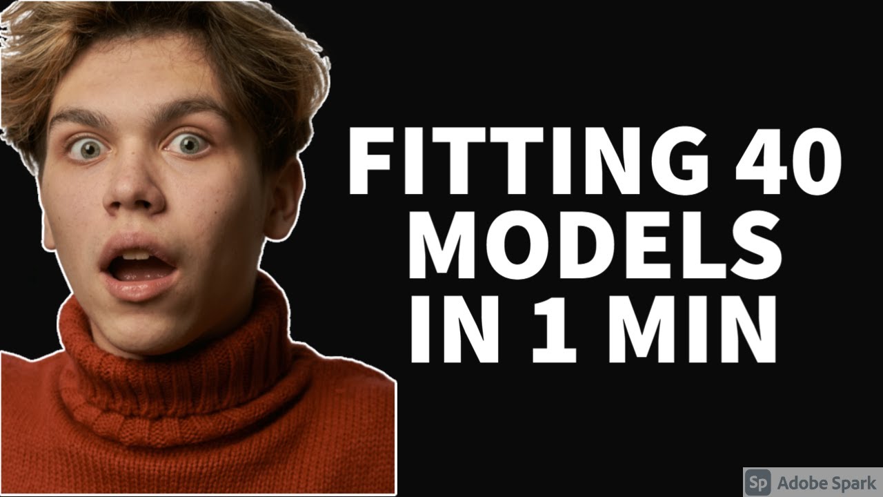LazyPredict | Fitting 40 models in 1 mins