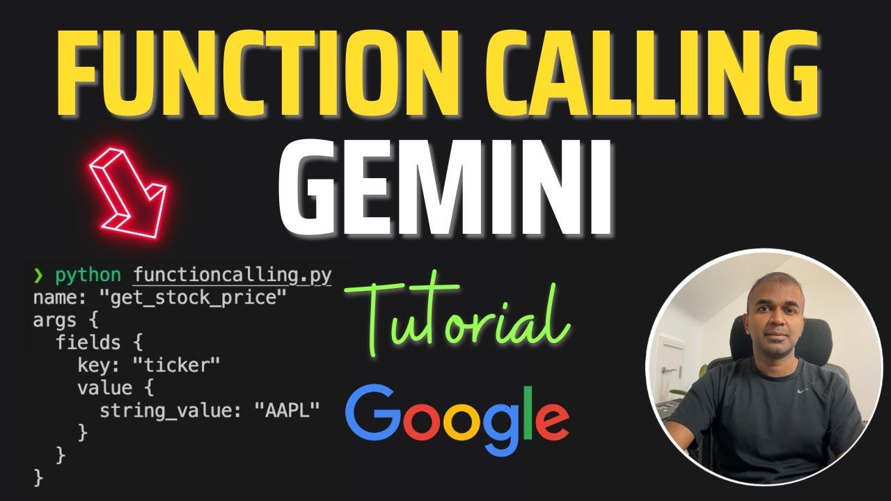 Google Gemini Function Calling 🚀 EASILY Integrate your OWN Function!