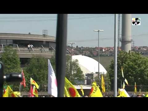 Germany's nuclear phase out: Demo @ Reactor Neckarwestheim Apr25th2011