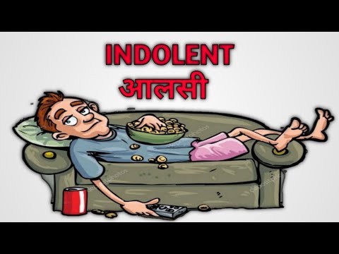 #Vocabulary #INDOLENT ( ADJECTIVE)