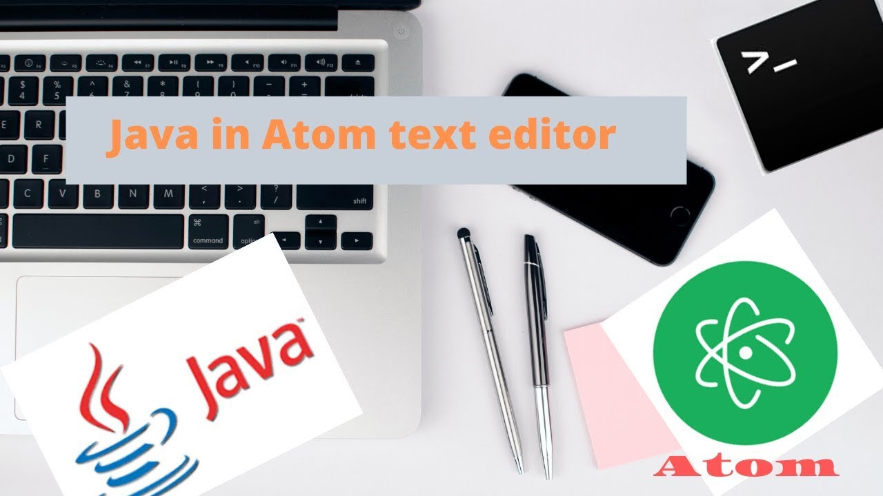 How to run Java program on Atom Text editor