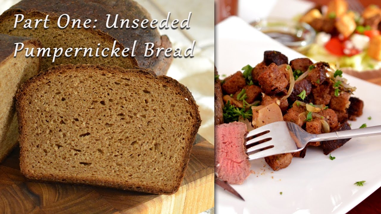 Pumpernickel Bread | Unseeded