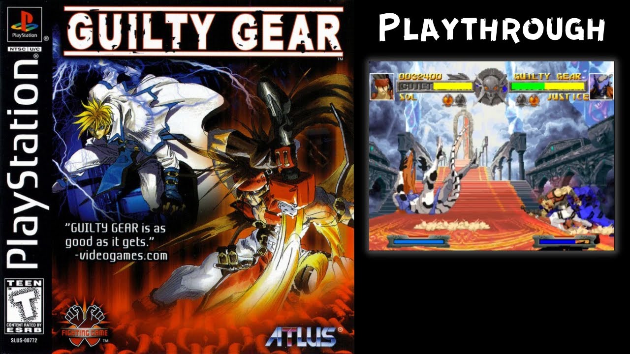 Guilty Gear [PSX] Sol Badguy Playthrough