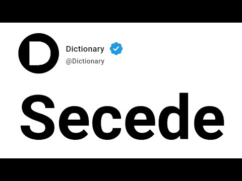 Secede Meaning In English