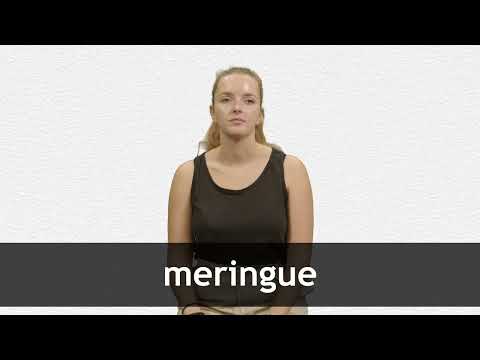 How to pronounce MERINGUE in French
