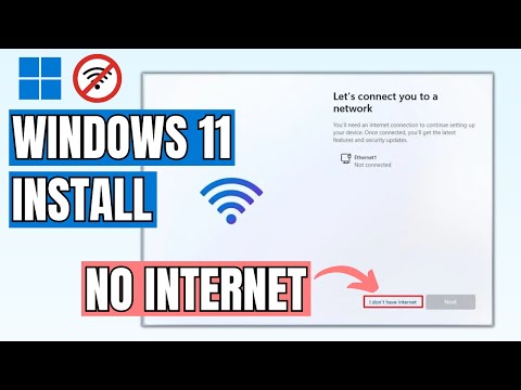 How To Install Windows 11 Without Internet