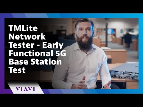 TMLite Network Tester - Early Functional 5G Base Station Test