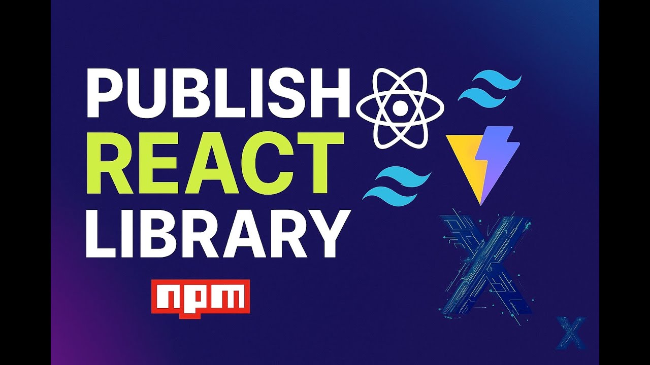 Build & Publish Your React Component Library to NPM registry | Vite + Tailwind + npm Tutorial