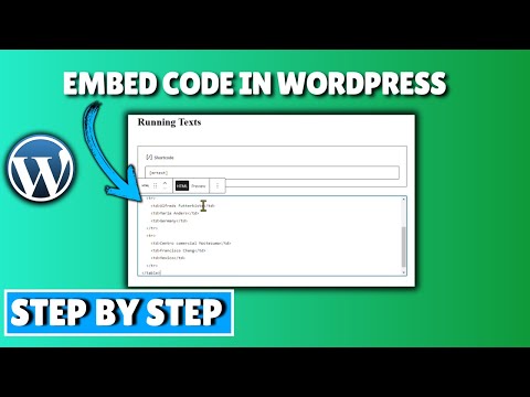 How to embed code in wordpress (2025)