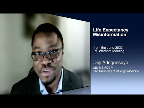 Life Expectancy Misinformation, a Meeting Moment from PF Warriors