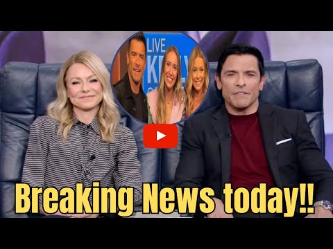 New Shocking Update!! Mark Consuelos, Kelly Ripa's husband, goes semi-naked on television.