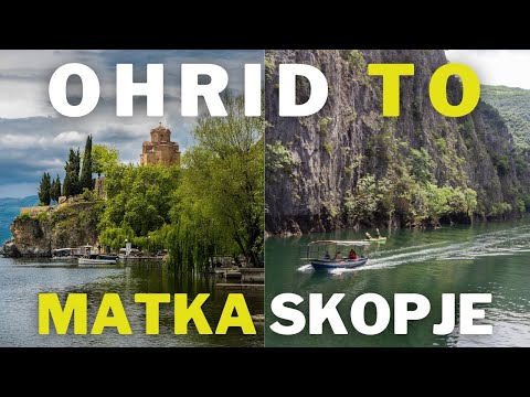 Travelling from 1 Paradise to Another - Ohrid to Skopje by Taxi