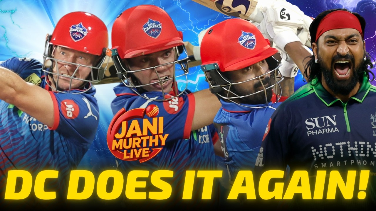 DC does it again! | Tata IPL 2026 | Live with Jani🔴