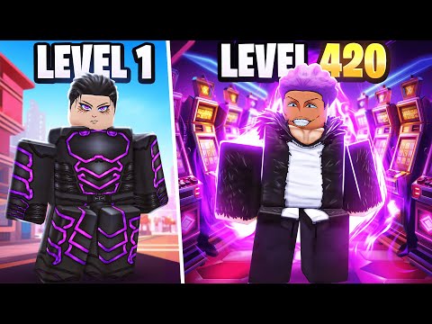 STARTING OVER as Gambler Fever HAKARI in One Video! (Jujutsu Infinite Roblox)