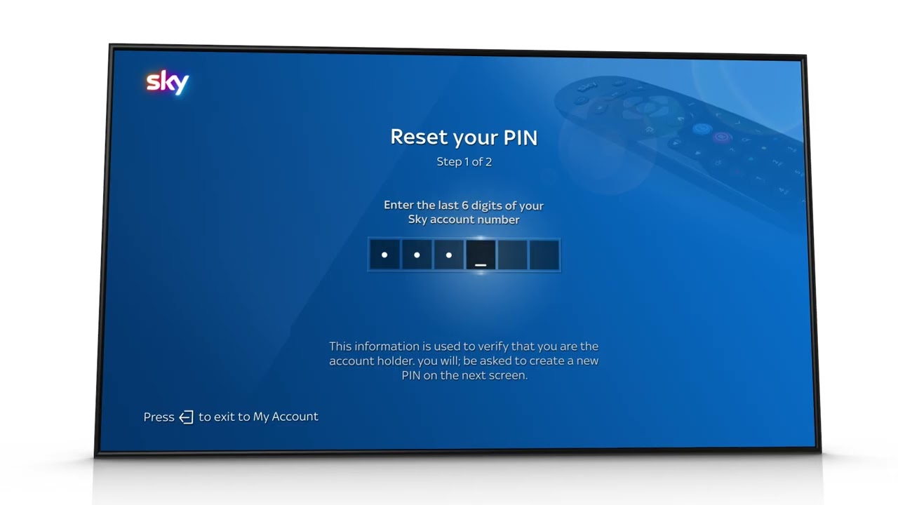 How to reset your Sky Q PIN - Sky Help